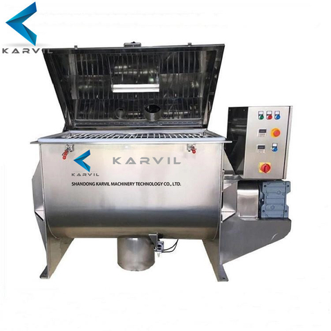 SUS304 Horizontal Ribbon Mixer Powder Mixing Machine