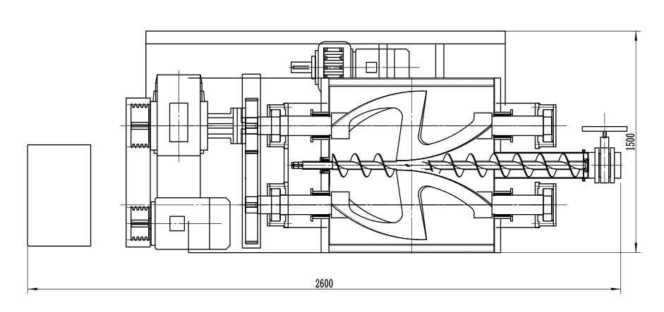 Double Z Blade Mixer Sigma Mixer with Screw Discharging - Buy sigma ...